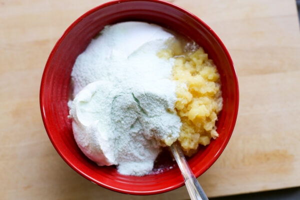 Green Fluff Side Dish - Sugar Bee Crafts