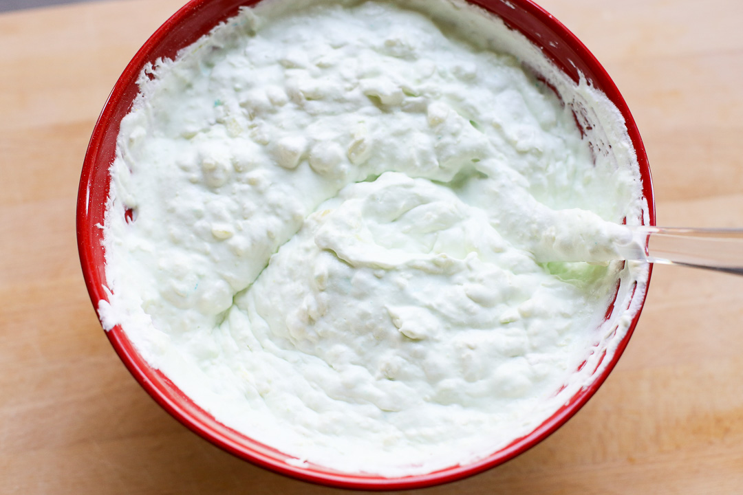 Green Fluff Side Dish - Sugar Bee Crafts