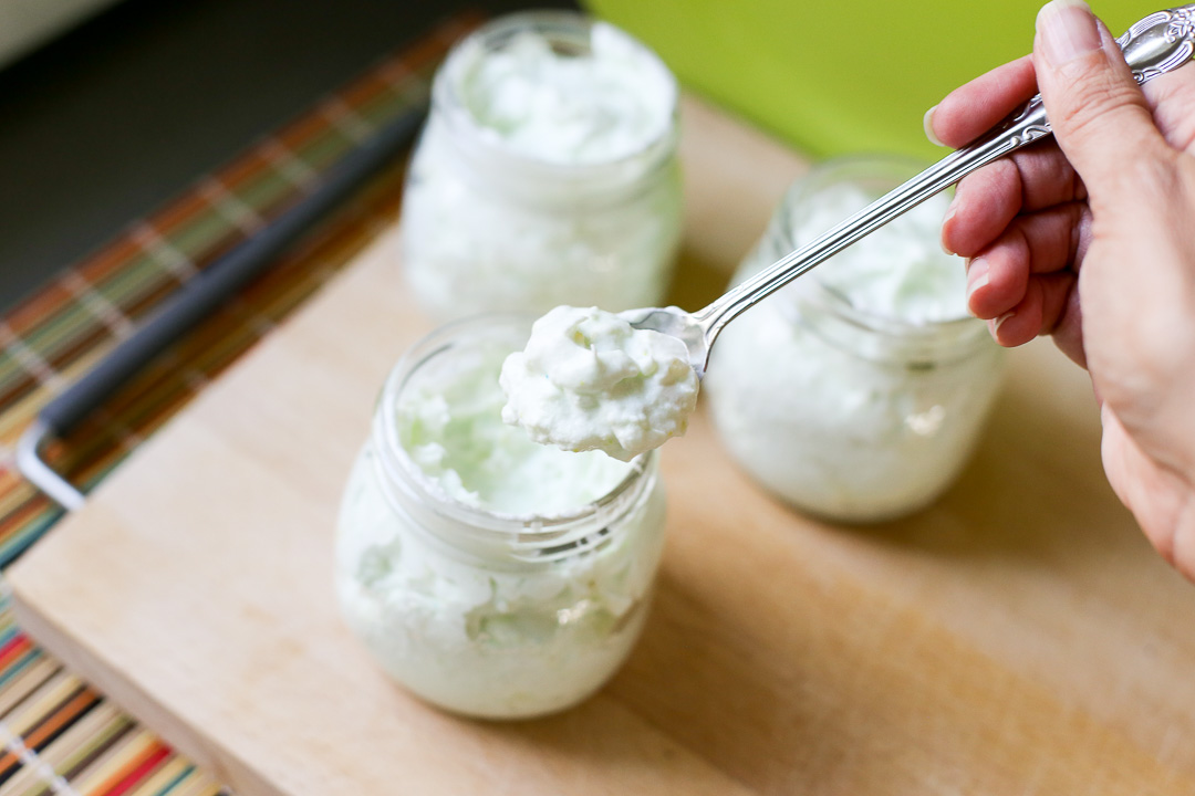 Green Fluff Side Dish - Sugar Bee Crafts