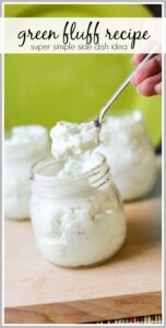 Green Fluff Side Dish - Sugar Bee Crafts