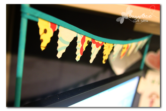 Computer Bunting - Sugar Bee Crafts