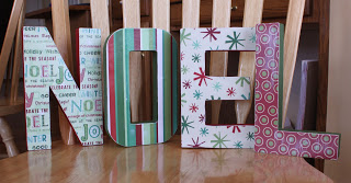 Easy Decorative Letters - Sugar Bee Crafts