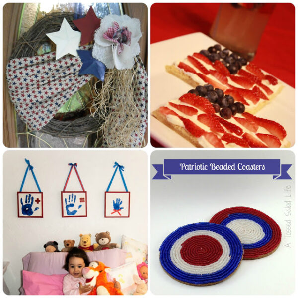 Happy 4th of July! and Red White Blue wrap up - Sugar Bee Crafts