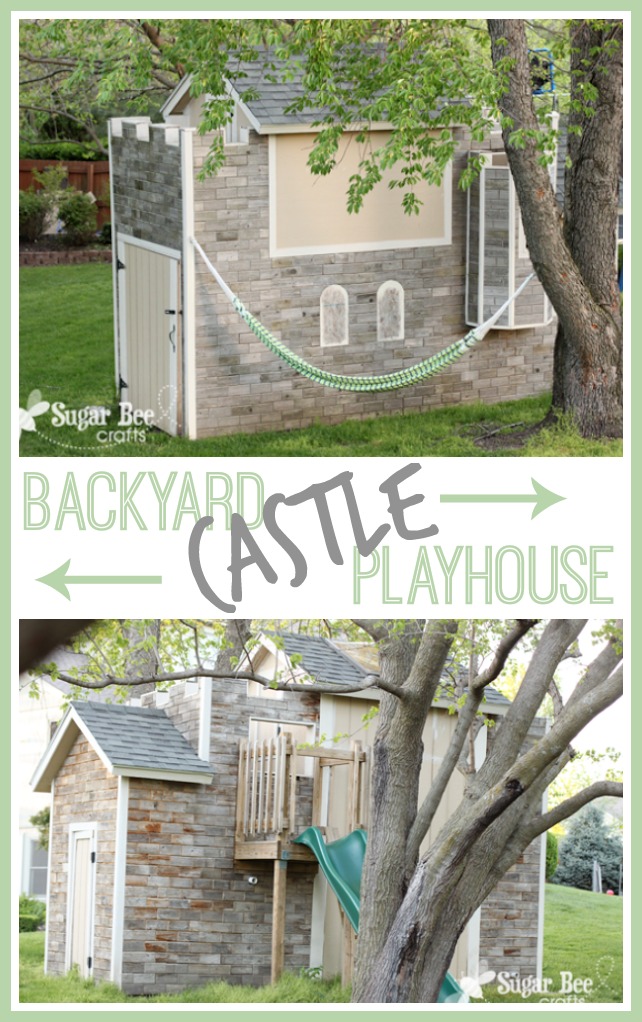 Backyard Castle with Tour - Sugar Bee Crafts