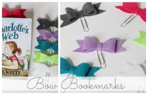 Bow Bookmark - Sugar Bee Crafts