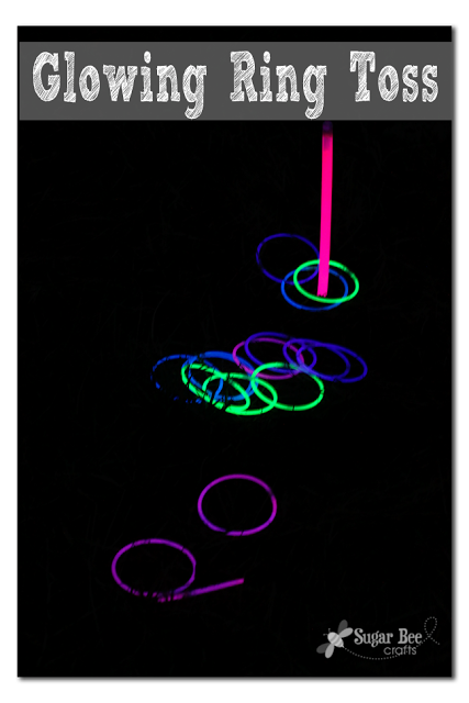 Glowing Ring Toss - Sugar Bee Crafts