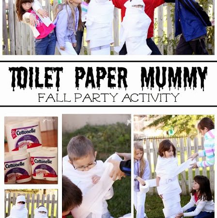 Toilet Paper Roll Game | Mummy Game Ideas