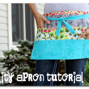 Cute Girls Apron Tutorial | Apron Patterns for Children