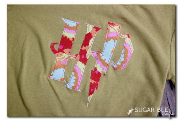 Harry Potter Custom Applique Tee (and giveaway)! - Sugar Bee Crafts