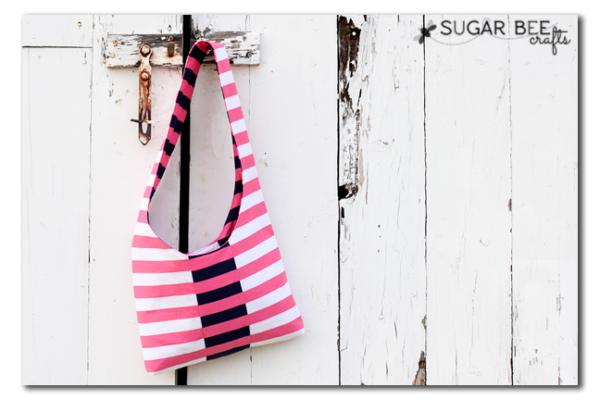 How to Sew a Reversable Sling Bag | Free DIY Pattern Download
