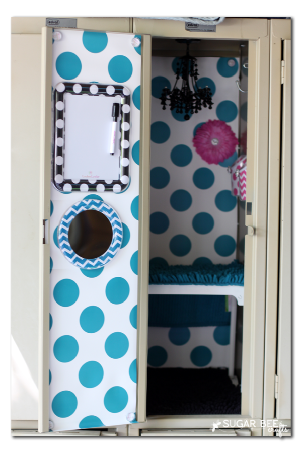 Locker makeovers with LockerLookz (and giveaway!) - Sugar Bee Crafts