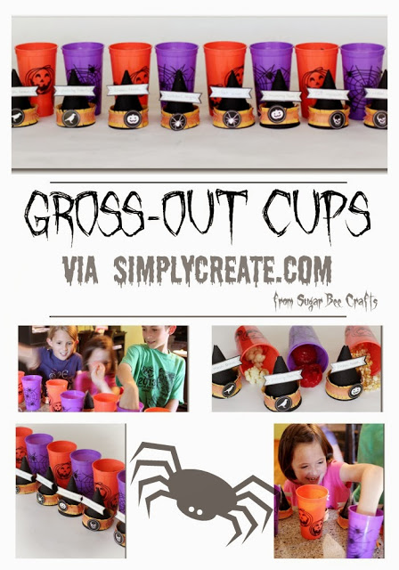 Gross-Out Cups! - Sugar Bee Crafts