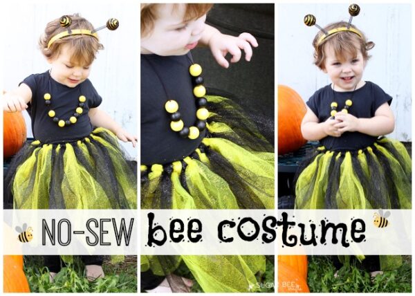 DIY Bumble Bee Costume Idea | How to Make a Homemade Bee Costume
