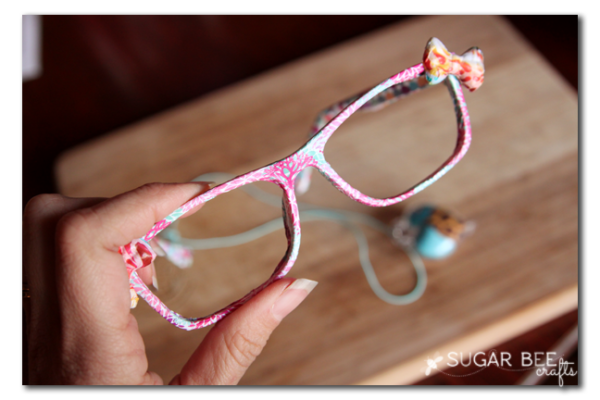 Custom Fun Glasses and Pendant - kit gift idea - Sugar Bee Crafts
