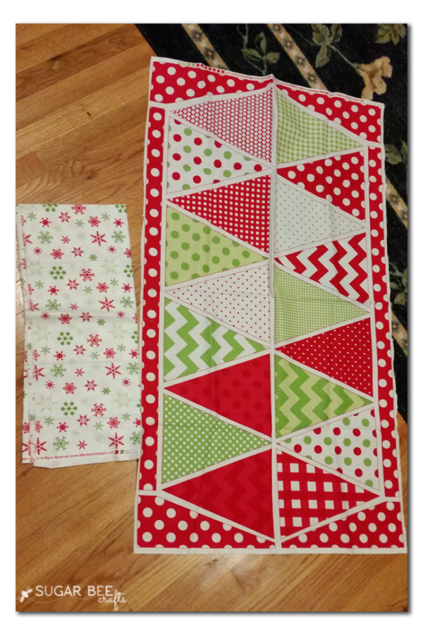 Holiday Pennant Banner - Sugar Bee Crafts