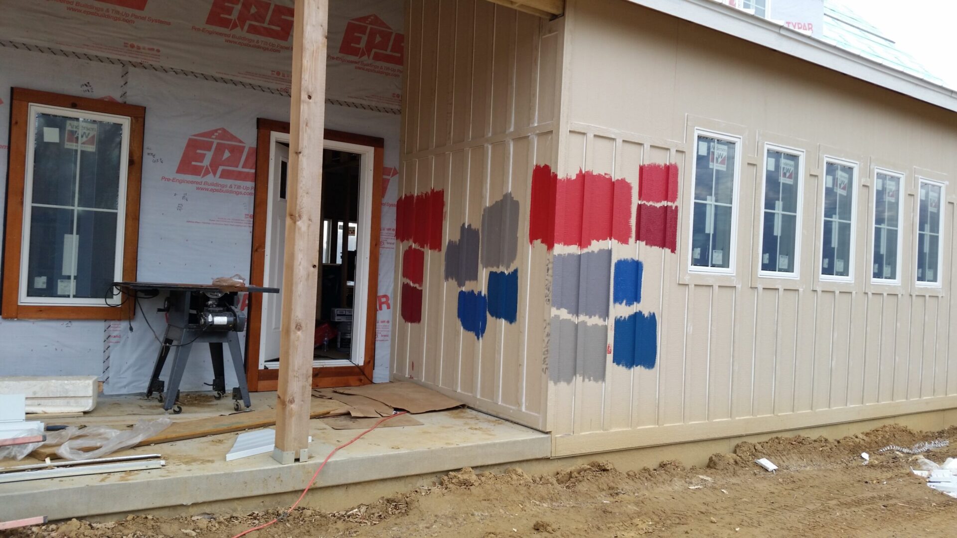 Building Beyeler Hollow: exterior paint - Sugar Bee Crafts