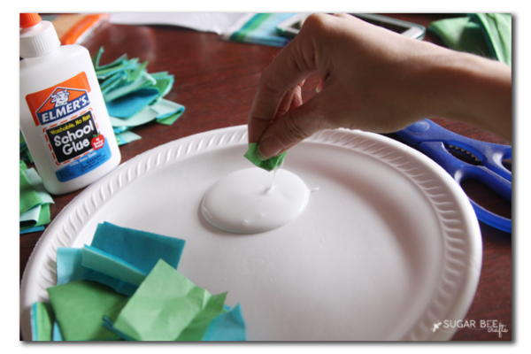 Graduation Party Decorations: Huge DIY Tissue Paper Number Sign ...