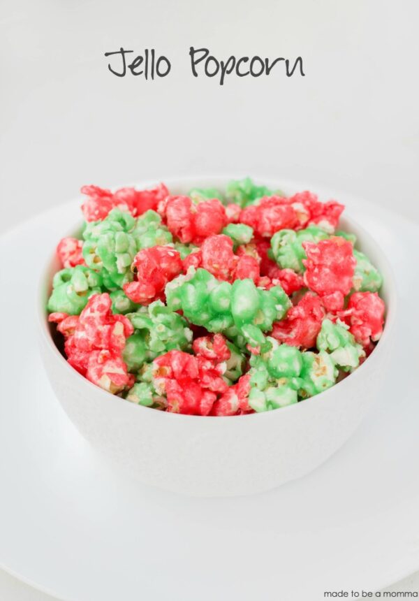 Jello Popcorn - Sugar Bee Crafts