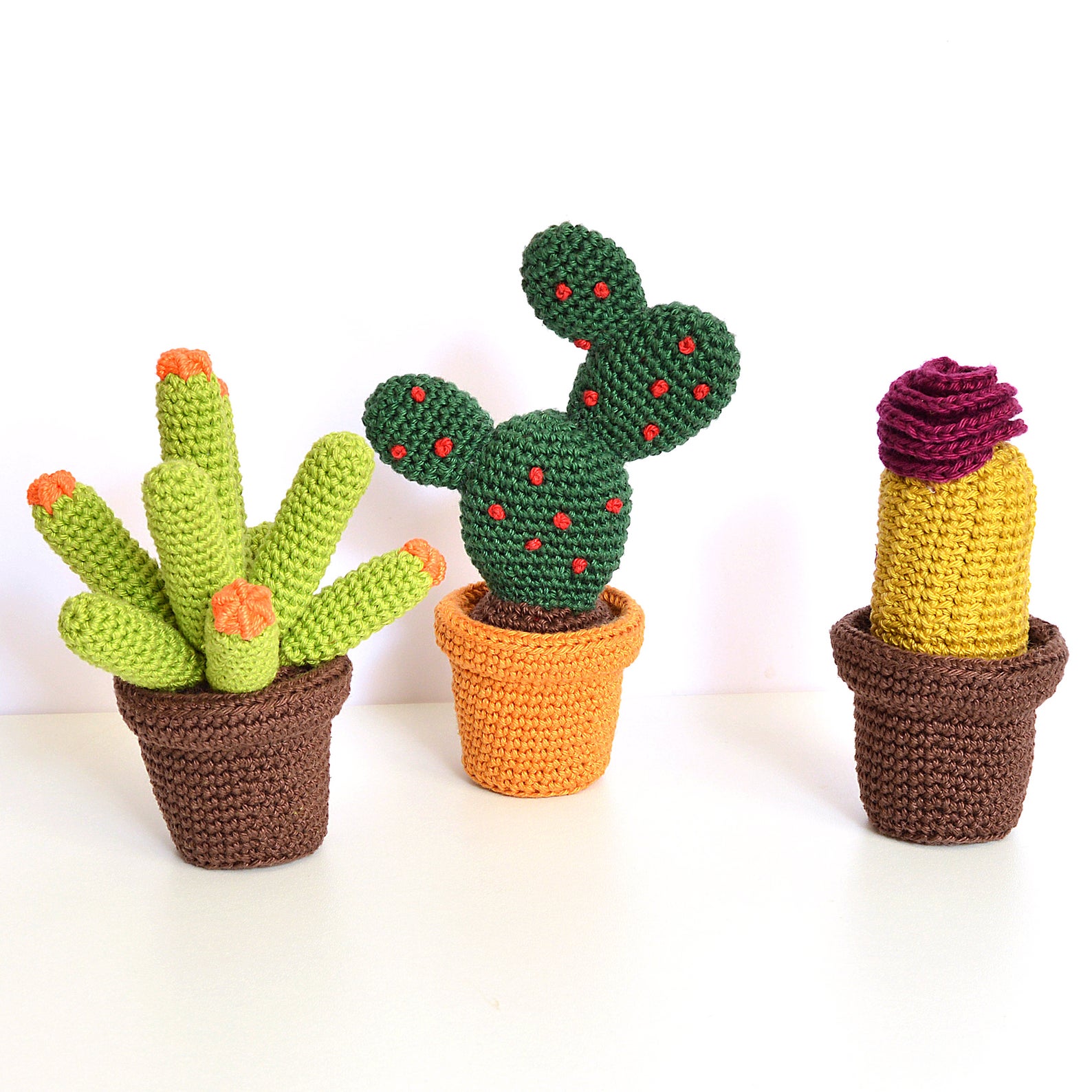 15 DIY Cactus Crochet Patterns & Tutorials