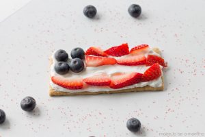 Patriotic Graham Cracker - Sugar Bee Crafts