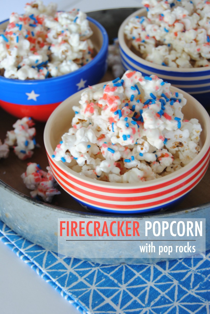 Firecracker Popcorn, Red White Blue Series via Reasons to Skip the ...