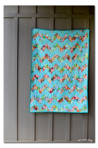 Super Easy Zig Zag Colorful Quilt - Sugar Bee Crafts