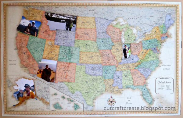 Crafts with Maps - Sugar Bee Crafts