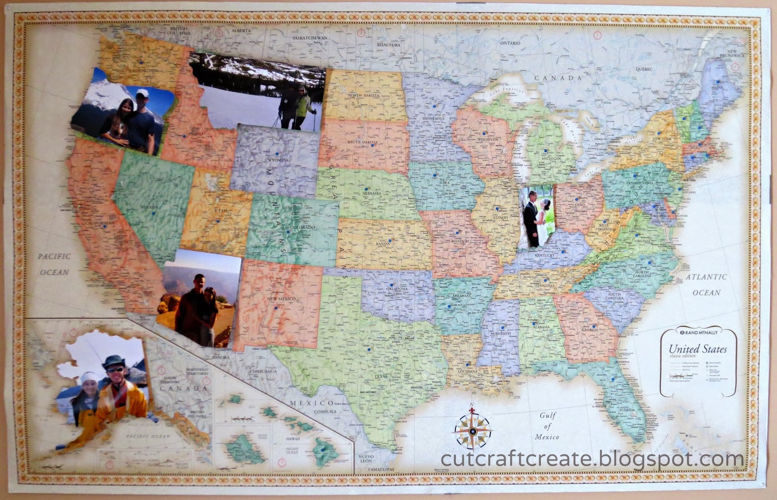 Crafts with Maps - Sugar Bee Crafts