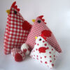 20+ Fabric Chicken Ideas & Free Patterns / Tutorials