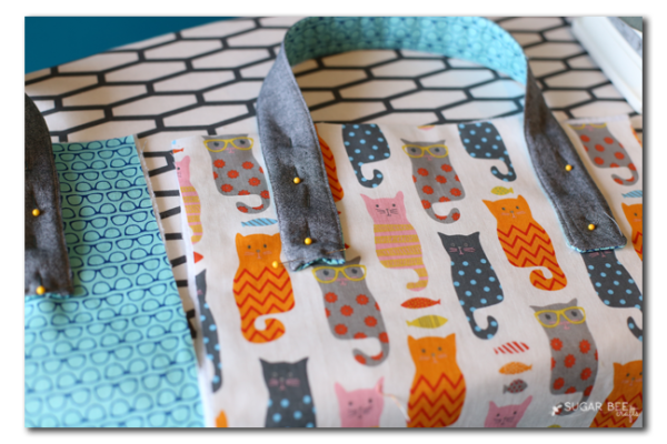 How to Make a Tote Bag With Pockets | Library Bag Tutorial & Free Pattern