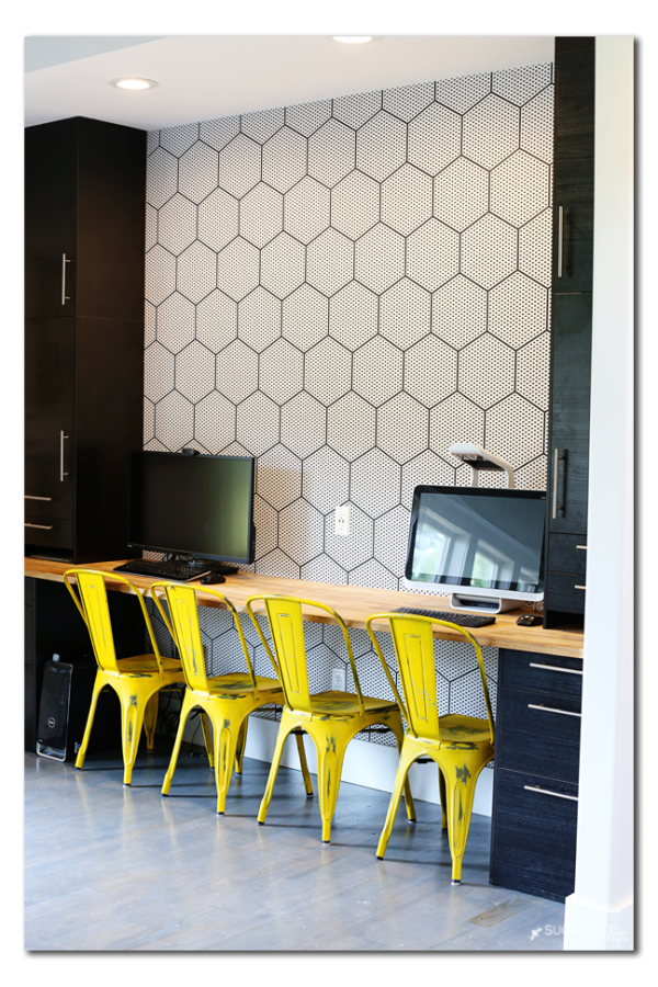 Computer Nook Revamp - Sugar Bee Crafts