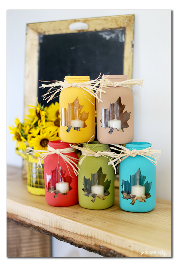 Mason Jar Luminary Ideas - Sugar Bee Crafts