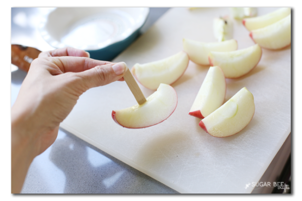 Check Out Hunger, plus Snack Idea: Caramel Apple Boats - Sugar Bee Crafts
