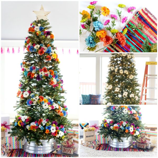 Floral Christmas Tree: Dream Tree Challenge! - Sugar Bee Crafts
