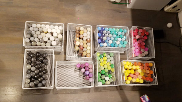 DIY Craft Paint Organizer - Sugar Bee Crafts