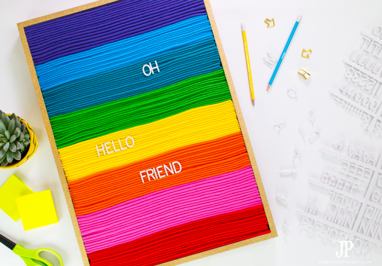 DIY Letter boards - Sugar Bee Crafts