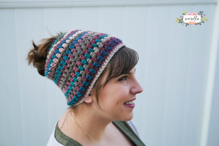 Bun Hat Crochet Pattern - Sugar Bee Crafts