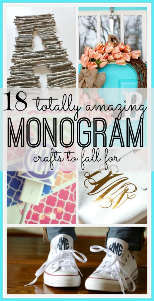Monogram Crafts for Everyone - Sugar Bee Crafts