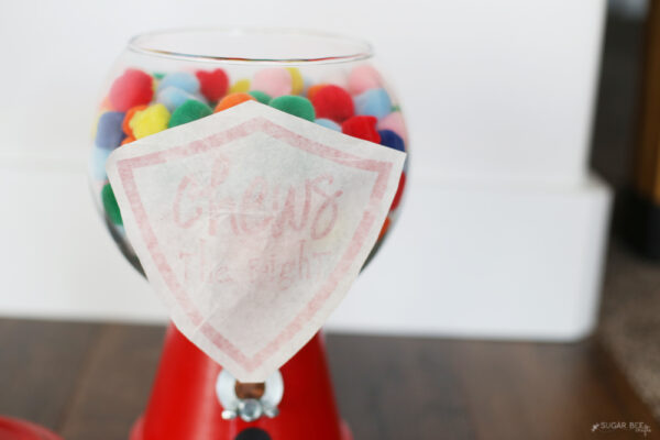 DIY Gumball Machine for Incentives - Sugar Bee Crafts