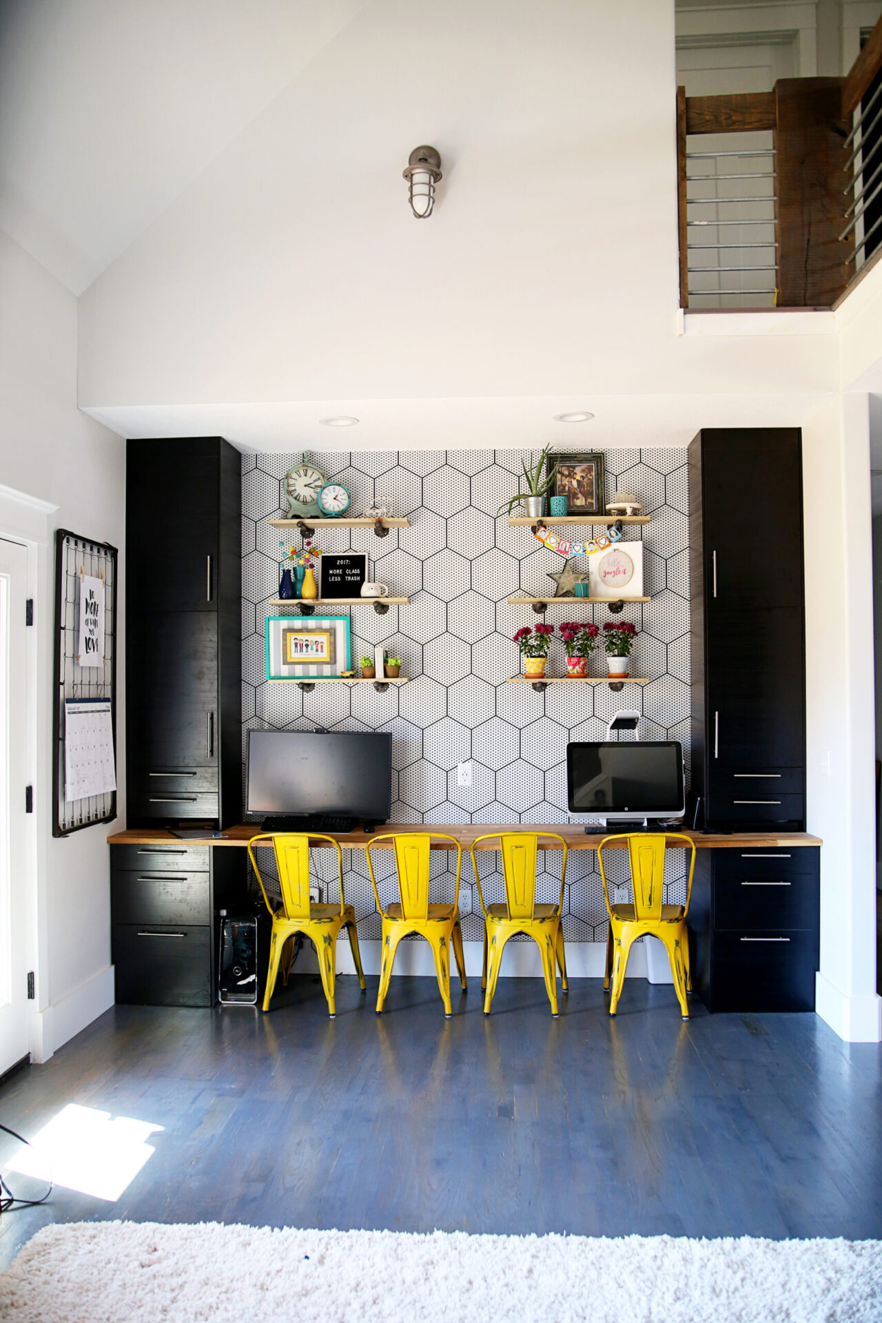 DIY Industrial Open Shelving - Sugar Bee Crafts