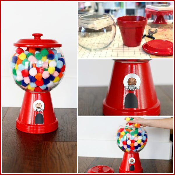 DIY Gumball Machine for Incentives - Sugar Bee Crafts