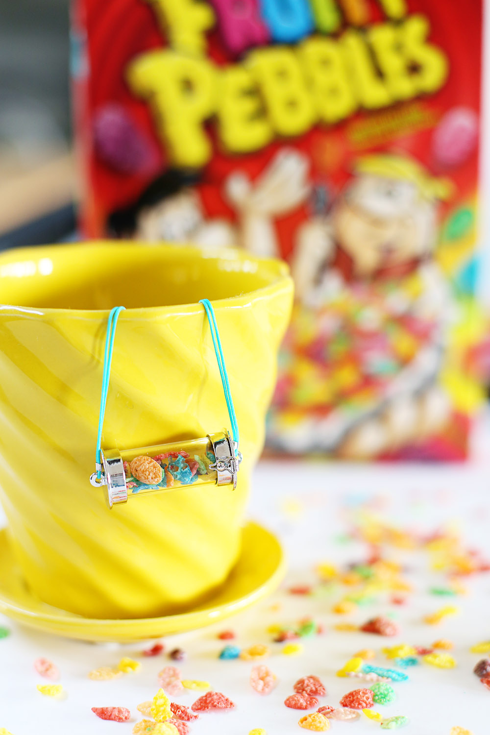 Fruity Pebbles Pendant Necklace - Sugar Bee Crafts