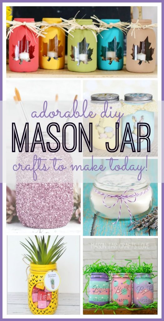 Mason Jar Crafts - Sugar Bee Crafts
