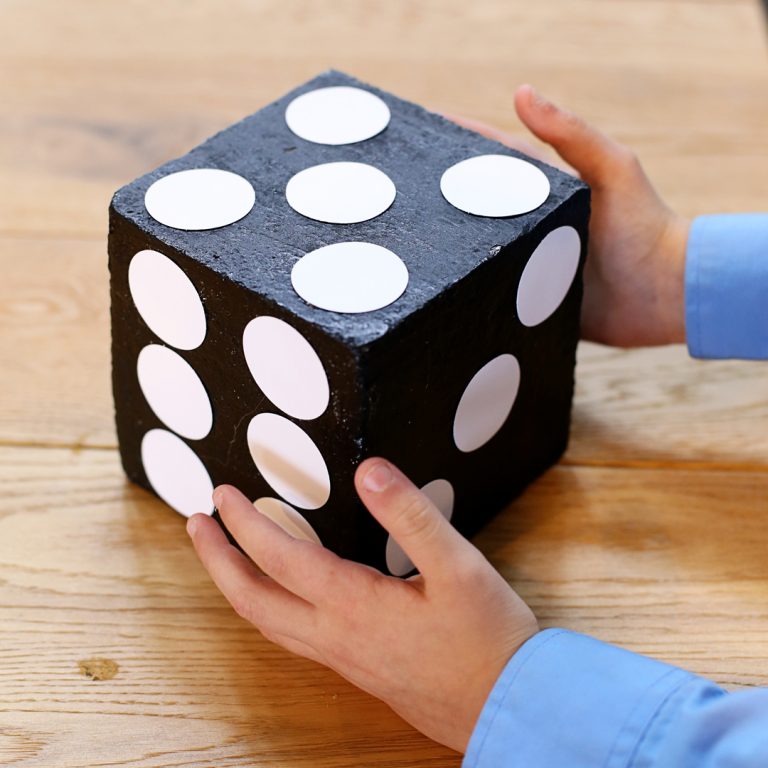 Make Your Own Jumbo Dice - Sugar Bee Crafts