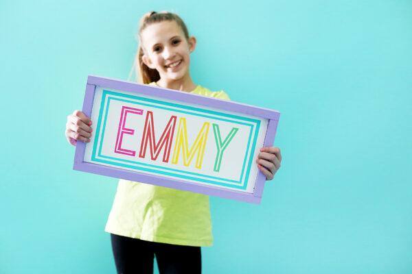 DIY Name Sign - Sugar Bee Crafts