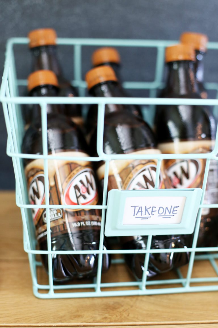 Root Beer Float Bar - Movie Night! - Sugar Bee Crafts