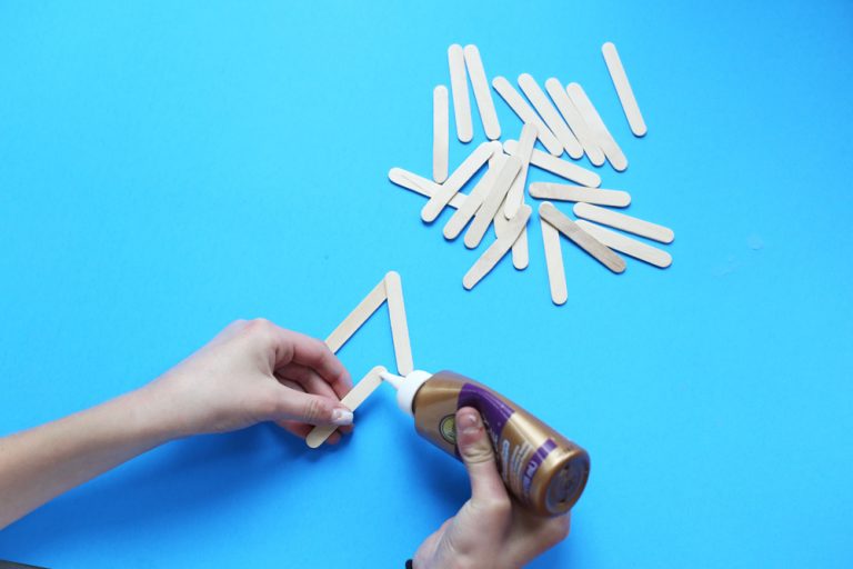 Craft Stick Stars - Sugar Bee Crafts