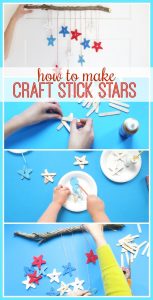 Craft Stick Stars - Sugar Bee Crafts