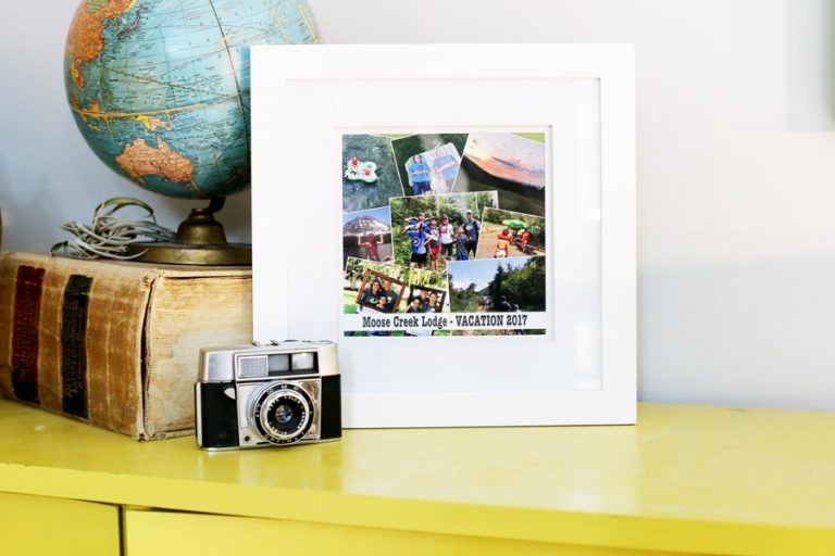 Photoshop Elements Photo Collage - Vacation Memento - Sugar Bee Crafts