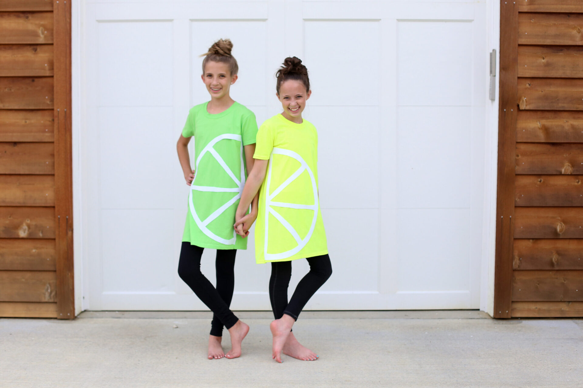 No-Sew Lemon Lime Costume - Sugar Bee Crafts